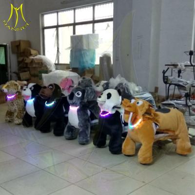 China Hansel  playground equipment rocking kids riding train portable small merry go round carousel for sale kids animal  toy for sale