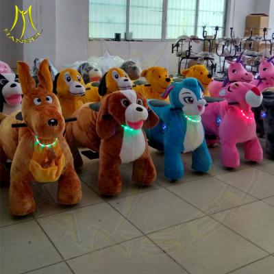 China Hanselcoin operated kiddie rides for sale uk animal cow electric riding animal kids 4 wheel animal bikes for kid ride for sale