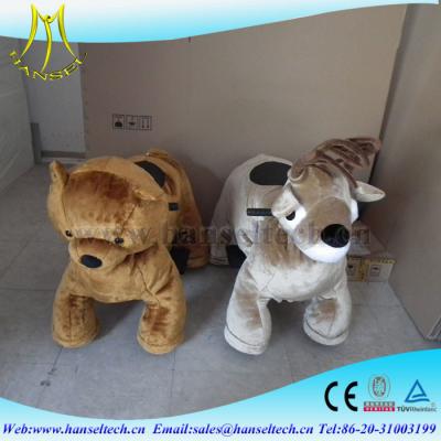 中国 Hansel animal electric car plush animal electric scooter australia electric toys for kids to ride kids arcade rides 販売のため