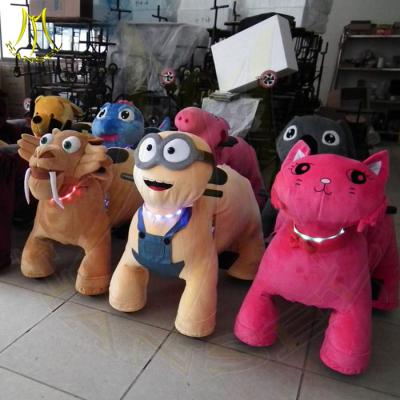 China Hansel cheap electric cars for kids amusement park trains rides for sale ride on animal toy animal robot for sale for sale