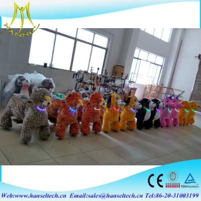 China Hansel mini helicopter amusement ride indoor playground business plan bar game machine coin operated ride on cow toy for sale