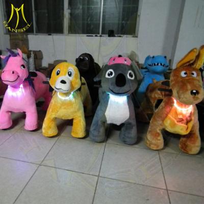Hansel mini helicopter amusement ride electrical animaltoy riding walking dragon ride coin operated animal toy ride