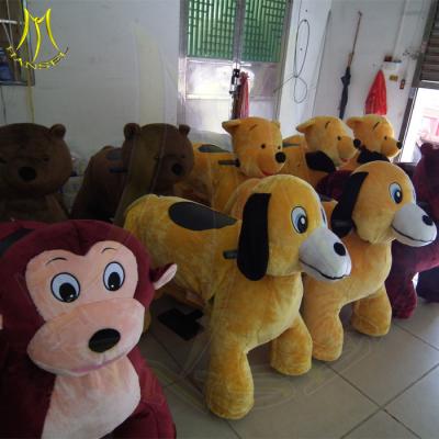 中国 Hansel amusement park equipmentmechanical walking animal bikemall car for kids plush animal electric scooter australia 販売のため
