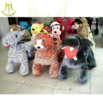 中国 Hansel electric rideable animalcoin electric swingscoin operated dragon ride walking soft animal scooter rides cars 販売のため