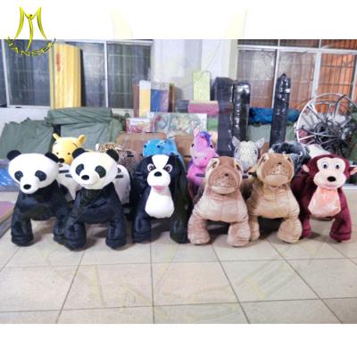 中国 Hansel kids indoor play equipment inexpensive amusement park rides  plush electrical animal toy car mall ride on toys 販売のため
