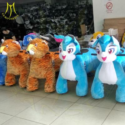 中国 Hansel kids play machine rides happy ride toy animal scooter ride hot in shopping mall coin operated kids ride machine 販売のため