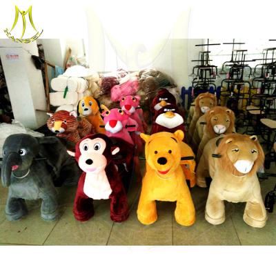 中国 Hansel animal kiddie ride hot sale ce factory animal scooter fun indoor games for kids dinosaur rides 販売のため