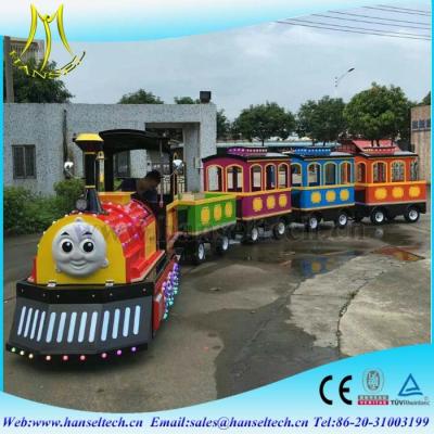 中国 Hansel New Design Electric tourism Car Amusement Child Train with Trackless amusement rides train 販売のため