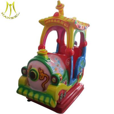 中国 Hansel Economical Mini Car for kids play train kiddie rides for sale coin operated train rides made in china 販売のため