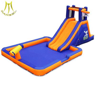 中国 Hansel attractions kids play area inflatable water park slide for kids playground 販売のため