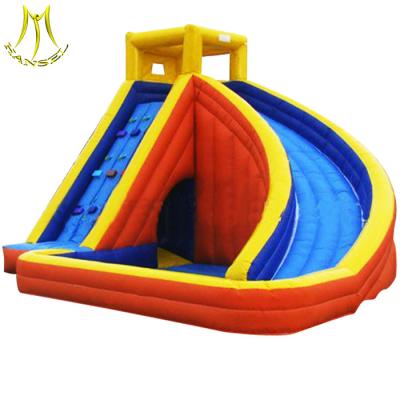 中国 Hansel wholesale commercial bouncy castles water slide manufacture in Guangzhou panyu 販売のため