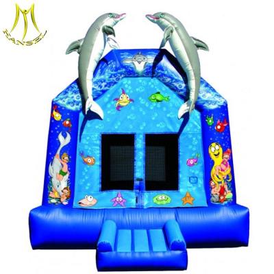 中国 Hansel kids outdoor inflatable bouncer castle with slides Guangzhou 販売のため