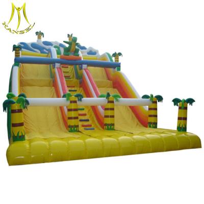 中国 Hansel amusement kids indoor climbing toys slide for inflatable playground 販売のため