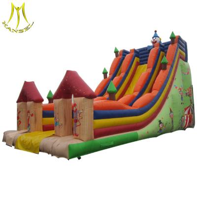 中国 Hansel amusement park outdoor kids inflatable water slide factory in Guangzhou 販売のため