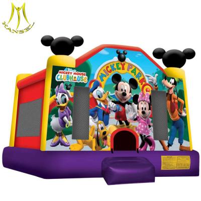 中国 Hansel  Kids commercial  indoor play house naughty indoor playground inflatable castle 販売のため