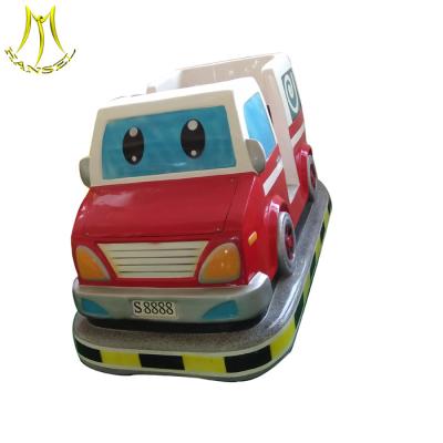 中国 Hansel   amusement park coins machine rocking electronic swing car 販売のため
