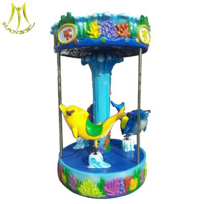 中国 Hansel  coin operated kiddie ride electric motor carousel for kids 販売のため