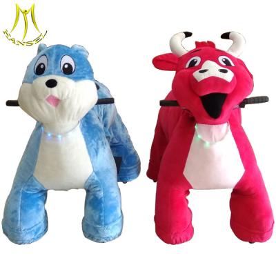 中国 Hansel  best selling electronic  plush motorized animals for children 販売のため