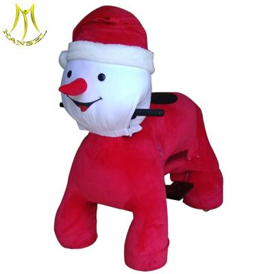 中国 Hansel park plush eletronic kids battery powered animal bikes 販売のため