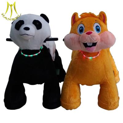 中国 Hansel 2018 stuffed electric ride on animal toy motorized animals for sale 販売のため