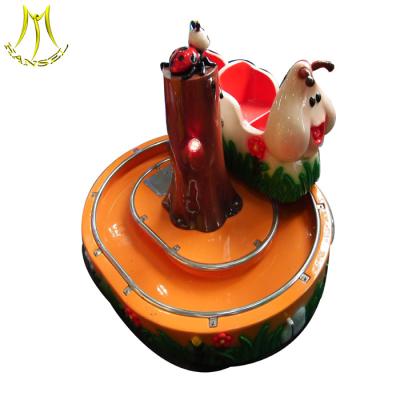 China Hansel  Outdoor small kids carousel cheap amusement park carousel train rides for sale for sale