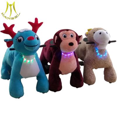 China Hansel animal toy rides electric kids ride on 4 wheels animal bike in china for sale