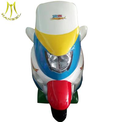 中国 Hansel amusement park rocking electronic swing car with video games 販売のため