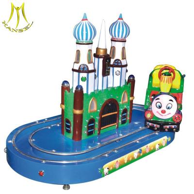 中国 Hansel  fiberglass body 3seats mini carousel horse ride kids carousel for sale 販売のため