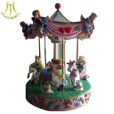 中国 Hansel big amusement ride with music merry-go-round outdoor carousel 販売のため