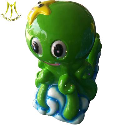 中国 Hansel hot sale coin operated indoor kids amusement rides octupus for sale 販売のため