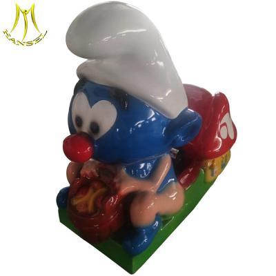 中国 Hansel amusement park electric coin operated fiberglass kiddie ride for indoor 販売のため