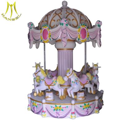 中国 Hansel small kids carousel rides merry go round horse for sale 販売のため