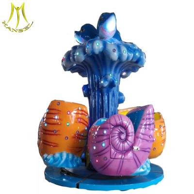 中国 Hansel  kids carousel amusement rides for sale coin operated horse rides 販売のため