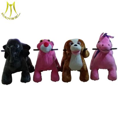 中国 Hansel  stuffed animal toy ride electric ride on toy for kids game center 販売のため