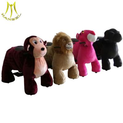 中国 Hansel amusement rides on animal toy animal robot rides for sale 販売のため