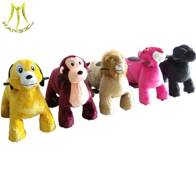 Hansel baby battery operated  electric plush animal ride on horse toy pony