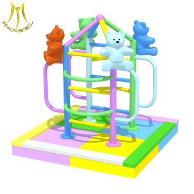 中国 Hansel  indoor theme park for kids soft play equipment climbing castle 販売のため