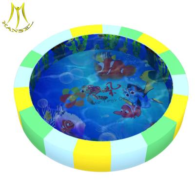 中国 Hansel Shopping mall for baby plastic soft toy attraction children water bed 販売のため