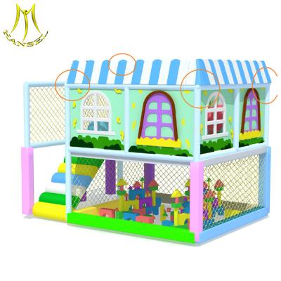 China Hansel   indoor play centers cheap plastic playhouses for  children play game for sale