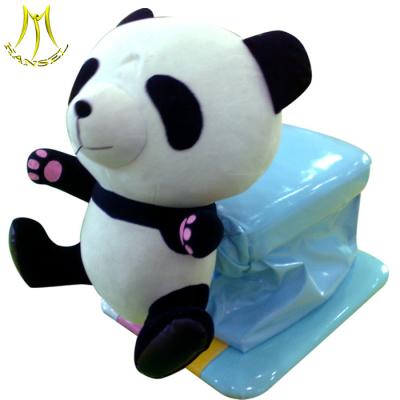 China Hansel  hot sale kids play room electric playground equipment soft play teddy bear for sale