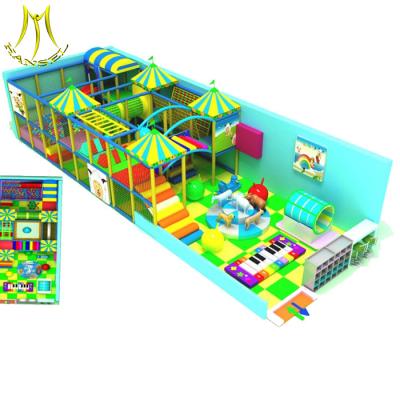 China Hansel  soft business plan tunnel soft play small kids indoor playground for sale
