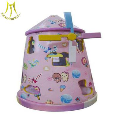China Hansel indoor playground  kids amusement park sales electric climbing castle toy for sale