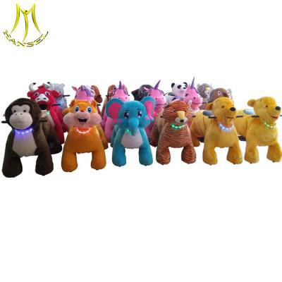 中国 Hansel cheap outdoor animal toy rides walking animals electric scooter 販売のため
