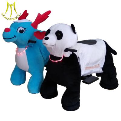 Hansel  wholesale metal frame for  battery coin operated  animales motorizados