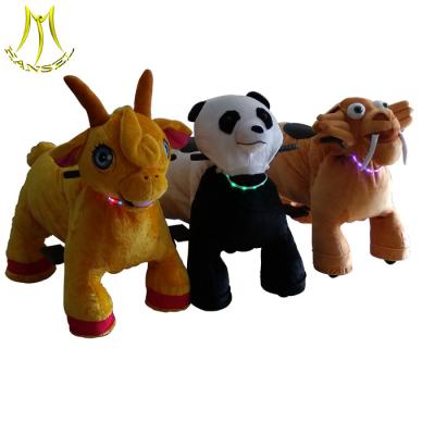 中国 Hansel  electric coin operated animal riding toy for kidsindoor ride 販売のため