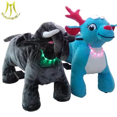 中国 Hansel   fast profits coins zippy electric rides electric animal toy car 販売のため