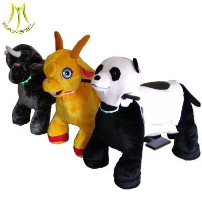 中国 Hansel family event for rental  electric toy ride on animal toy animal robot for sale 販売のため