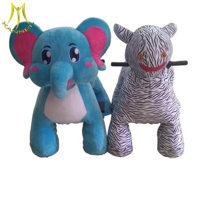 中国 Hansel  amusement game blue elephant riding toys for kids safari animal motorcycle 販売のため