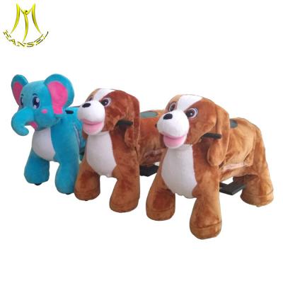 China Hansel battery operated dog toy for kids battery operated dinosaur toys ride on walking toy animals for sale