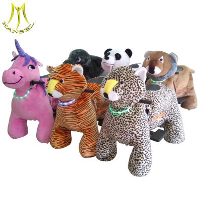 中国 Hansel fast profits factory plush animal electric scooter in Guangzhou 販売のため